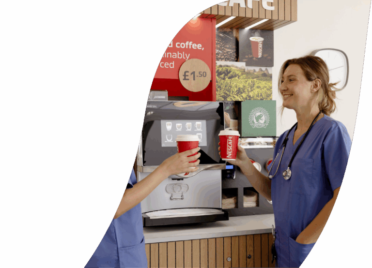 Innovation with NESCAFÉ® Self-Serve Units - Foodservice Footprint